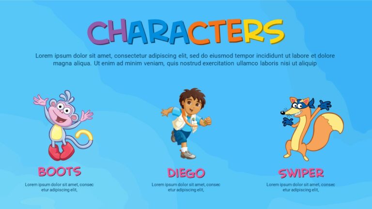 Free Dora PowerPoint Templates & Google Slides Themes