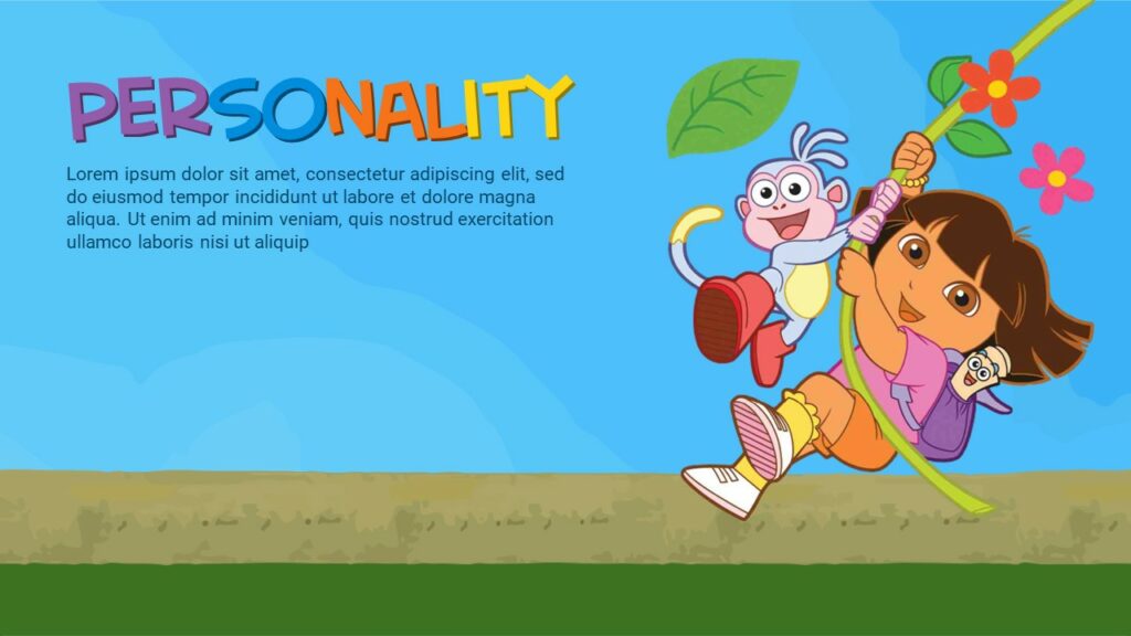 Free Dora PowerPoint Templates & Google Slides Themes