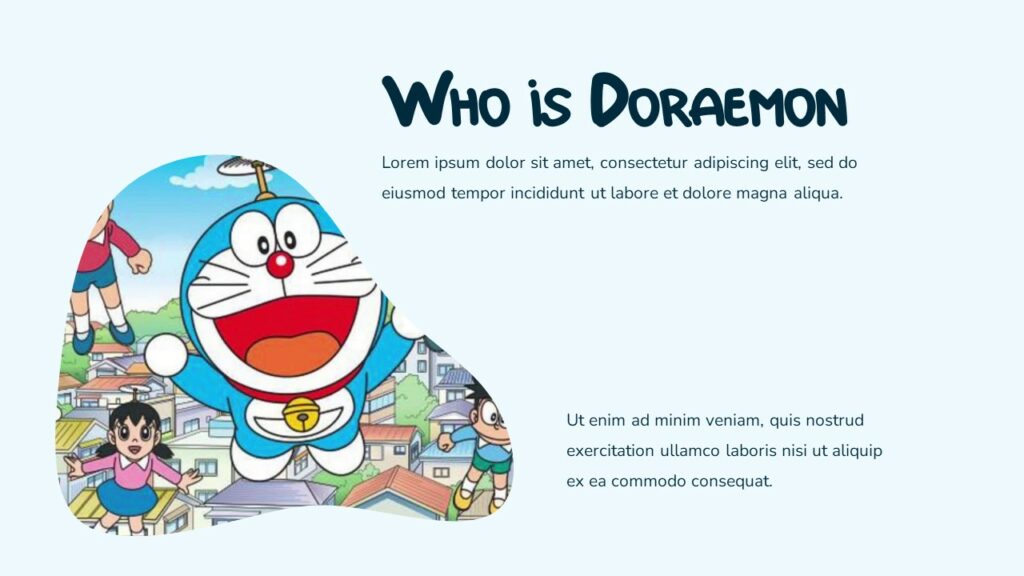 Free Doraemon PowerPoint Template and Google Slides Themes