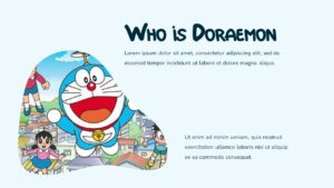 Free Doraemon PowerPoint Template and Google Slides Themes