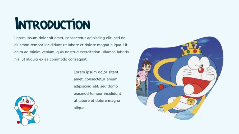 Free Doraemon PowerPoint Template and Google Slides Themes