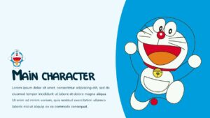 Free Doraemon PowerPoint Template and Google Slides Themes
