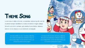 Free Doraemon PowerPoint Template and Google Slides Themes