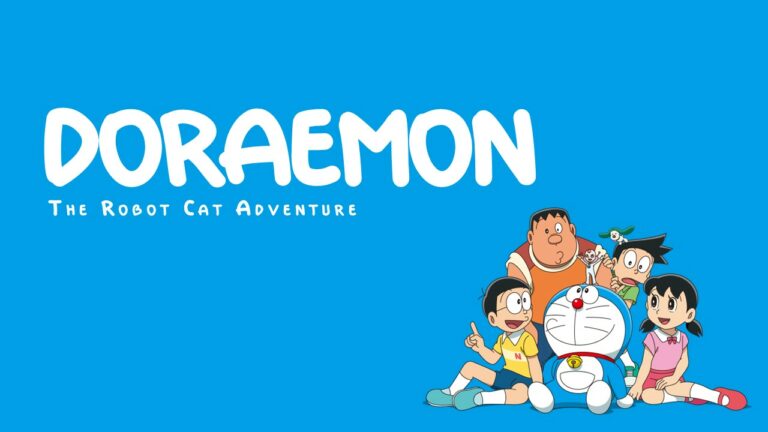Free Doraemon PowerPoint Template and Google Slides Themes