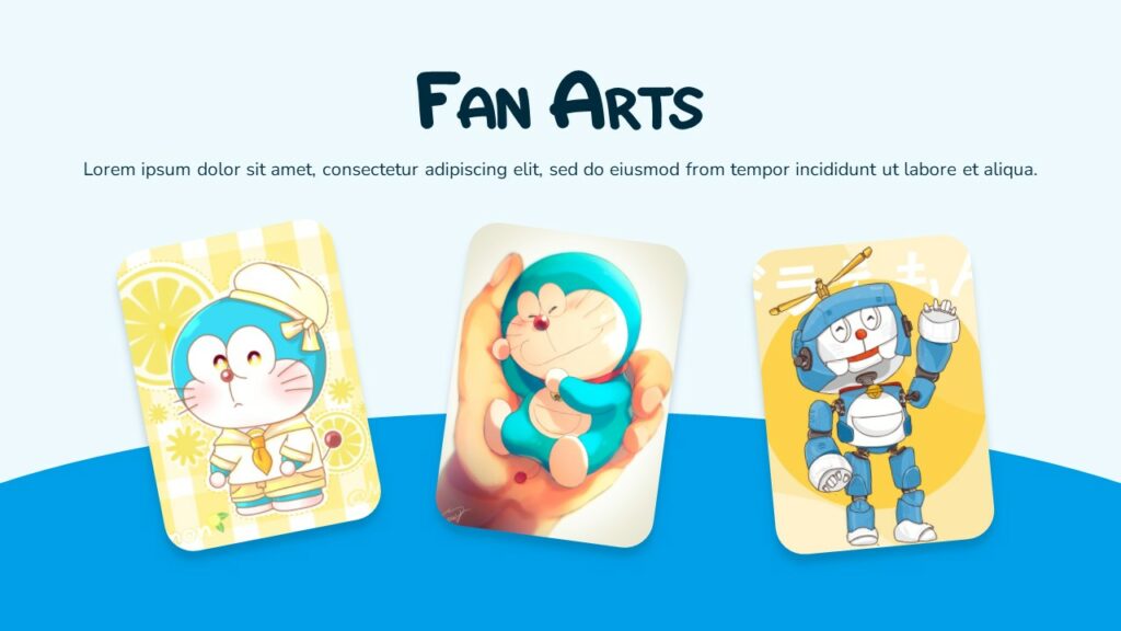 Free Doraemon PowerPoint Template and Google Slides Themes