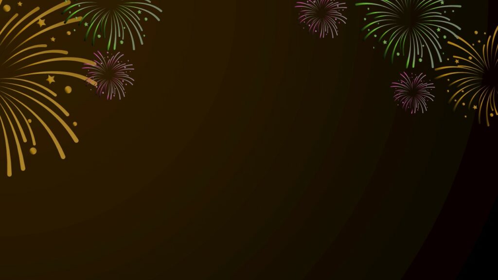 Free Fireworks Background PowerPoint & Google Slides Themes