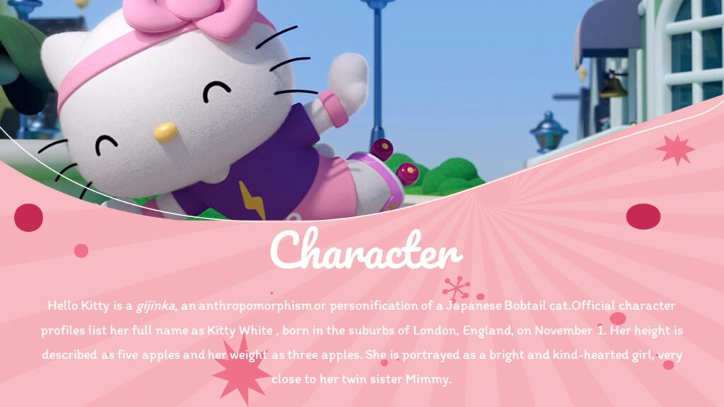 Free Hello Kitty Template PowerPoint & Google Slides