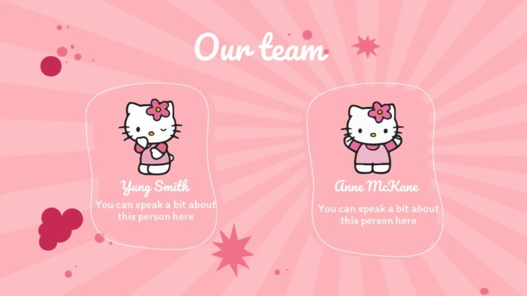 Free Hello Kitty Template PowerPoint & Google Slides