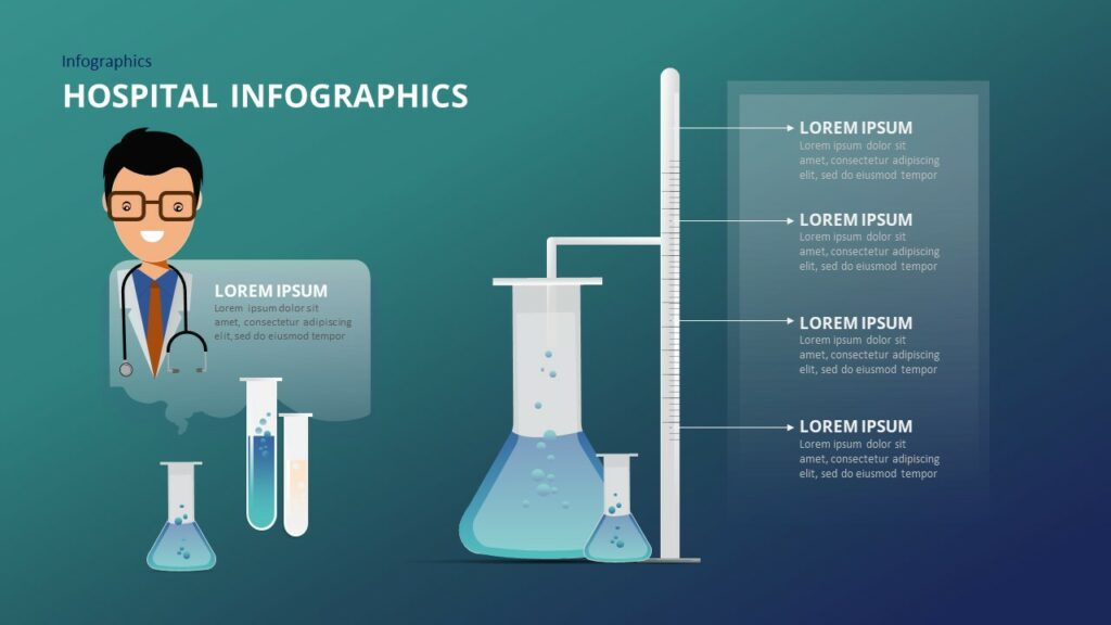 Free Hospital Infographic Template PowerPoint and Google Slides