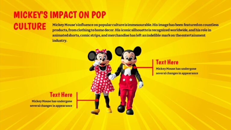 Free Mickey Mouse PowerPoint Template & Google Slides Themes