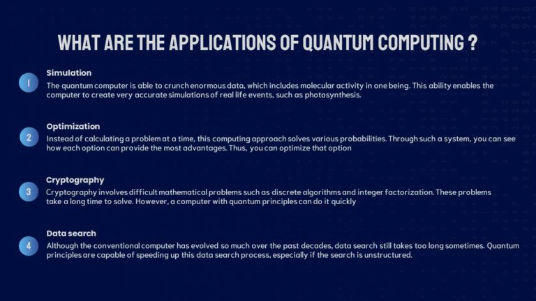 Free Quantum Computing PowerPoint Template & Google Slides