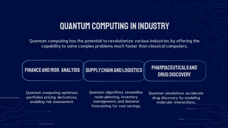 Free Quantum Computing PowerPoint Template & Google Slides