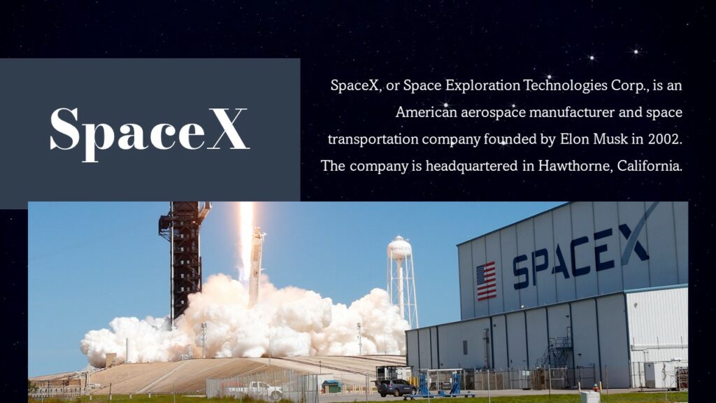 Free SpaceX PowerPoint Templates and Google Slides Themes