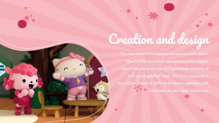 Free Hello Kitty Template PowerPoint & Google Slides