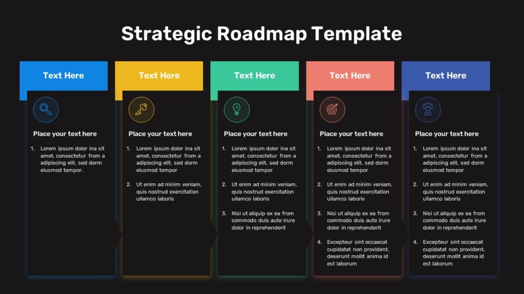 Free Strategic Roadmap PowerPoint Templates & Google Slides