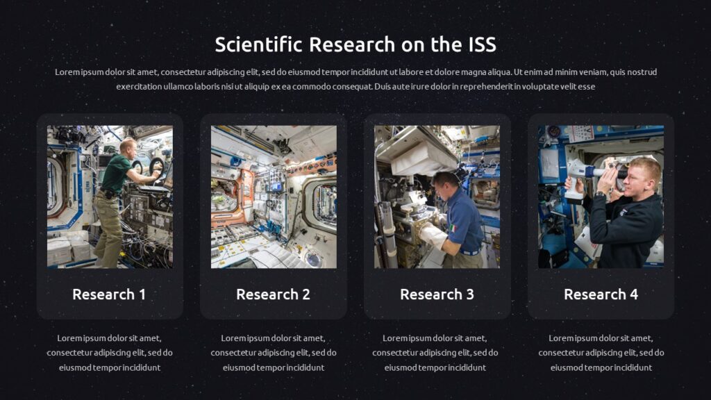 Free International Space Station Template PPT & Google Slides