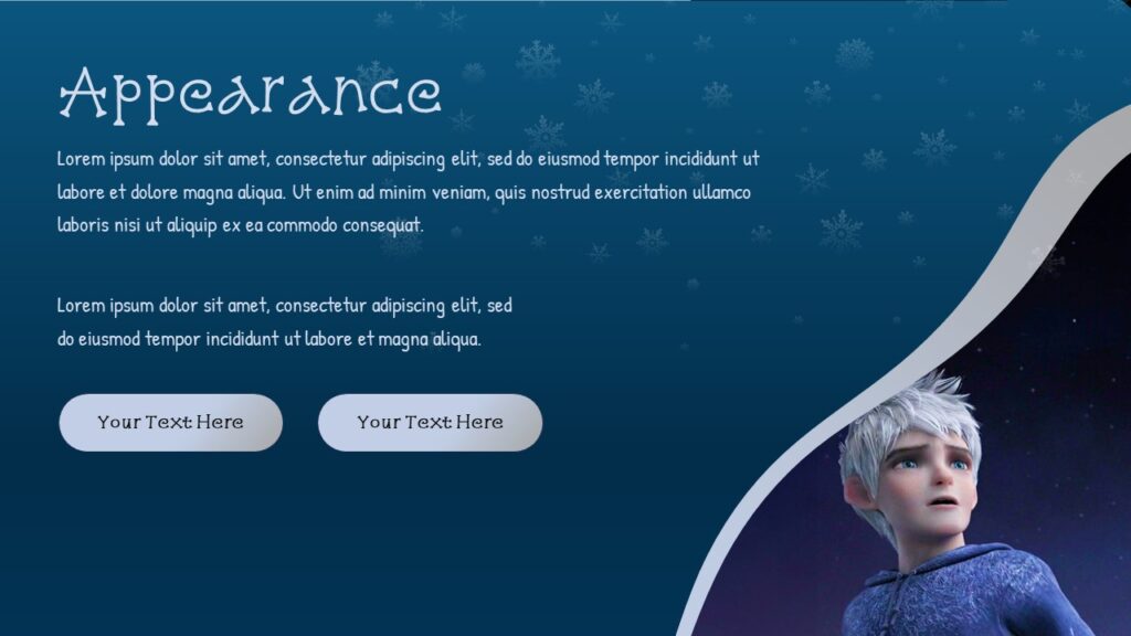 Free Jack Frost Theme Template