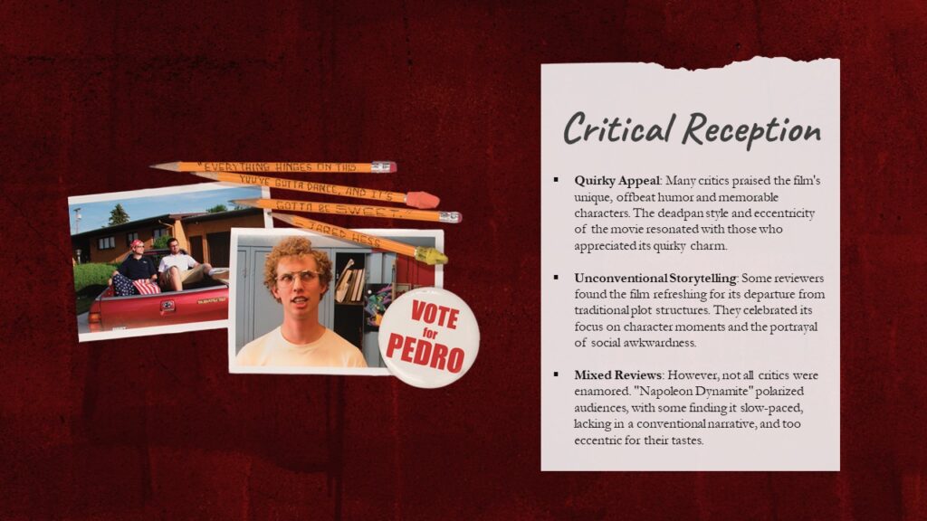 Free Napoleon Dynamite Movie Template PowerPoint & Google Slides