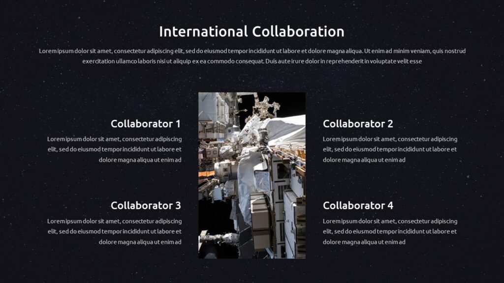 Free International Space Station Template PPT & Google Slides