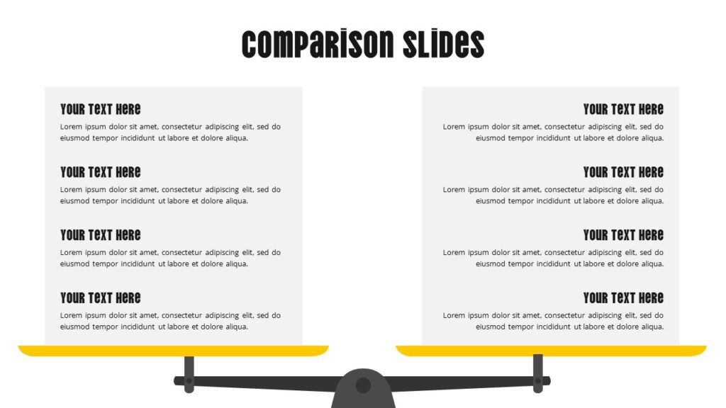 Free Comparison Template for PowerPoint & Google Slides