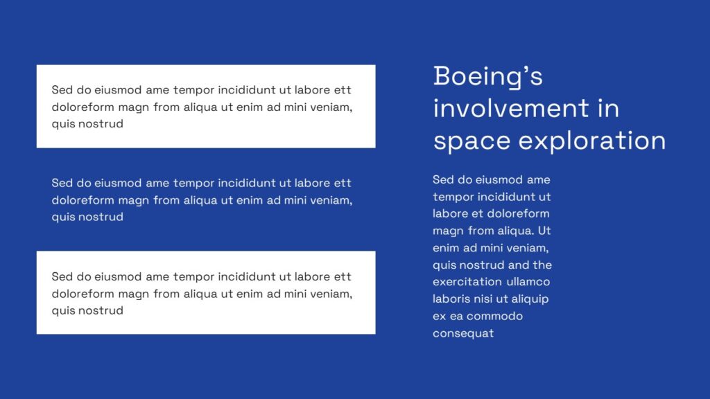 Free Boeing Corporate PPT Template & Google Slides