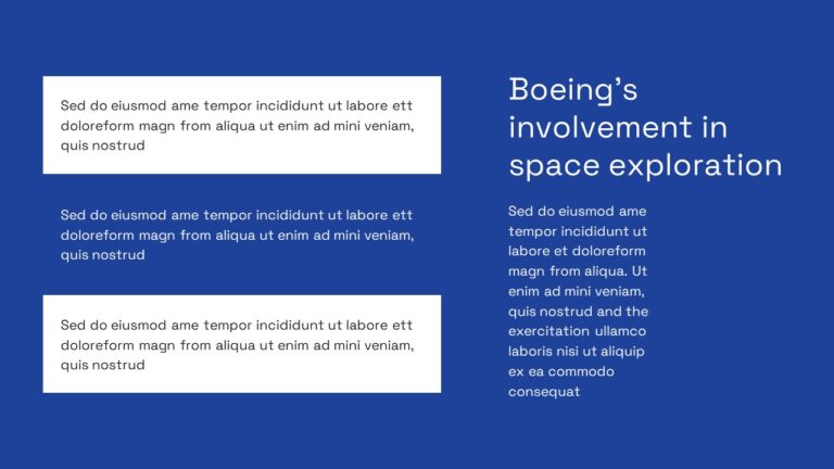 Free Boeing Corporate PPT Template & Google Slides