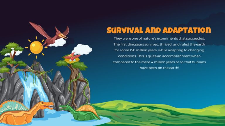 Free Dinosaur Extinction Presentation Template