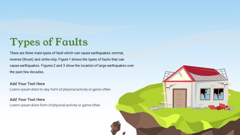 Free Earthquake PowerPoint Presentation theme & Google Slides