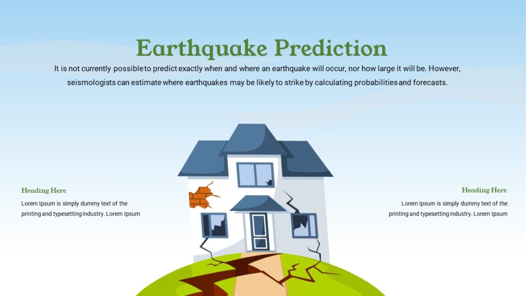 Free Earthquake PowerPoint Presentation theme & Google Slides