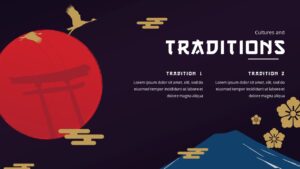 Free Animated Japan Presentation Template