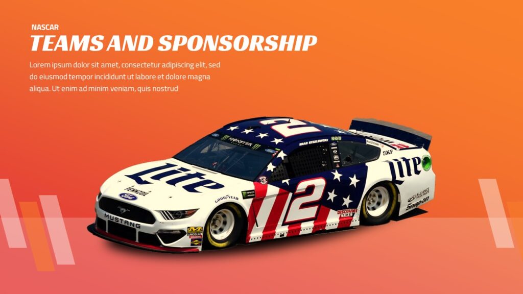 Free Nascar PowerPoint Template & Google Slides