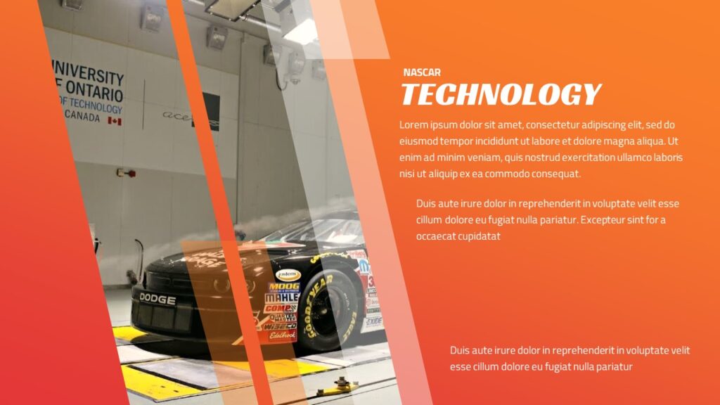 Free Nascar PowerPoint Template & Google Slides