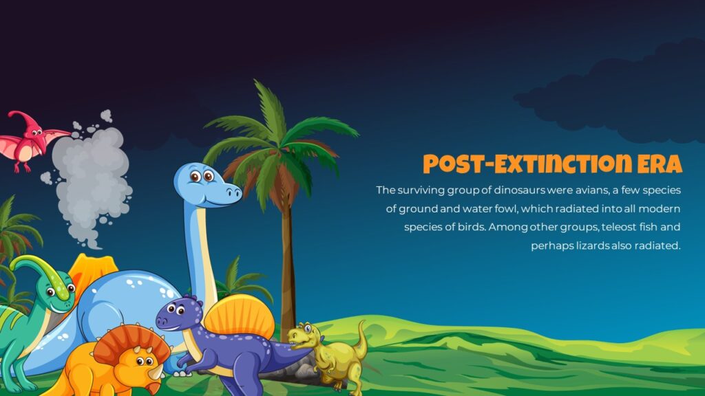 Free Dinosaur Extinction Presentation Template