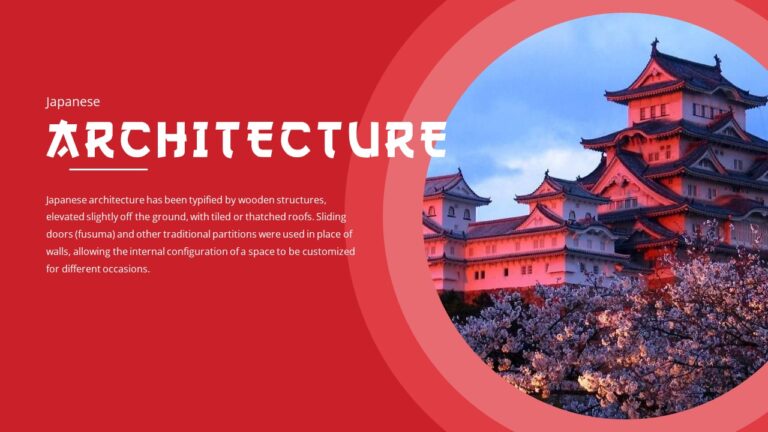 Free Animated Japan Presentation Template