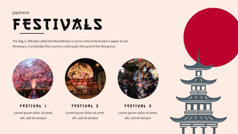 Free Animated Japan Presentation Template