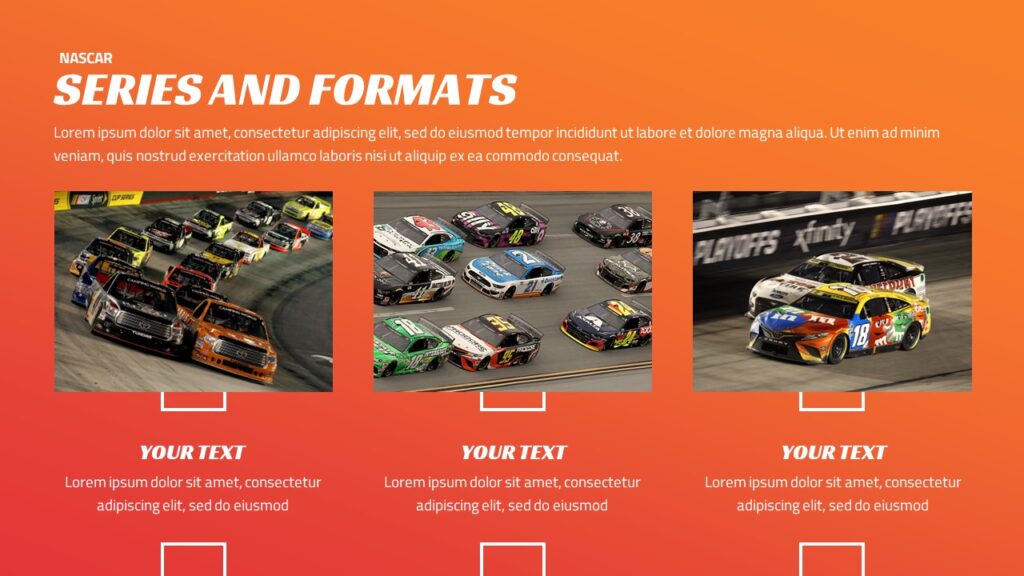 Free Nascar PowerPoint Template & Google Slides