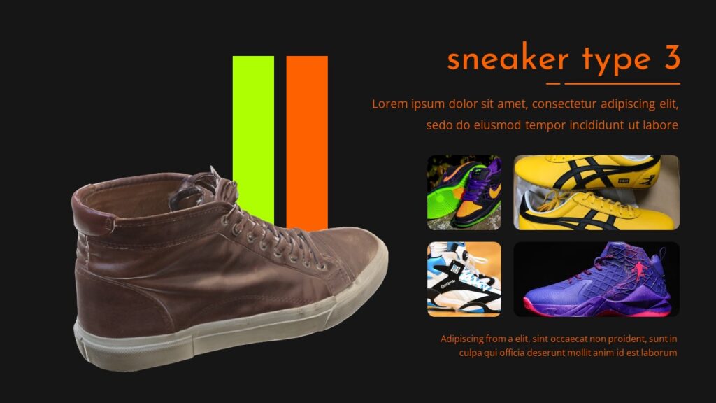 Free Sneakers Shop Pitch Deck Template PPT & Google Slides