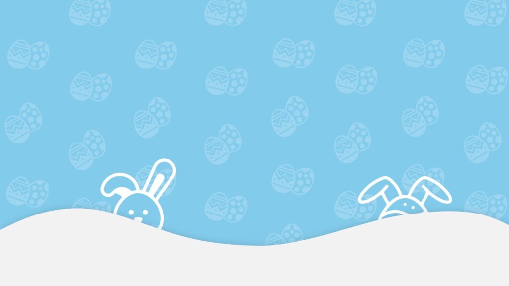 Free Easter Background PowerPoint Template & Google Slides