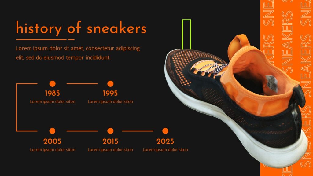 Free Sneakers Shop Pitch Deck Template PPT & Google Slides