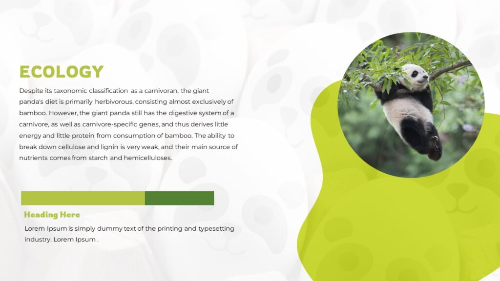 Free Panda Diplomacy Google Slides & PowerPoint Template