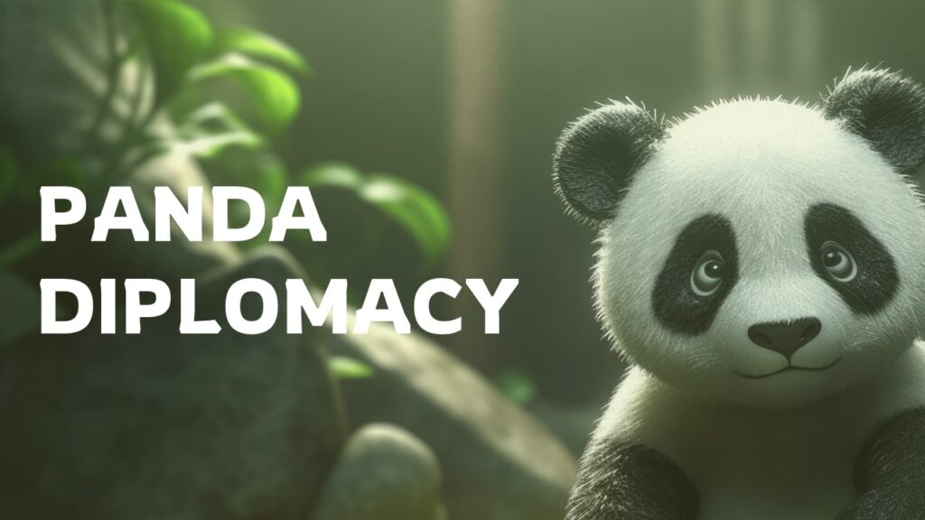 Free Panda Diplomacy Google Slides & PowerPoint Template