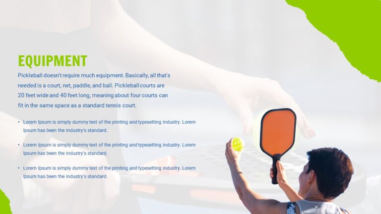 Free Pickleball Google Slides & PowerPoint Template