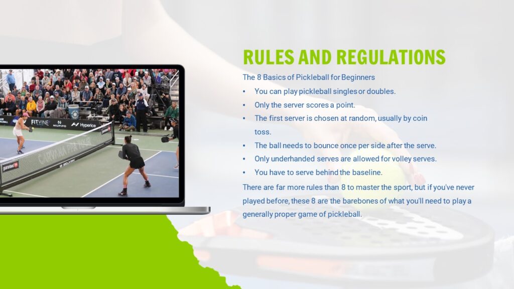Free Pickleball Google Slides & PowerPoint Template