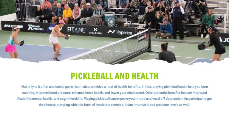 Free Pickleball Google Slides & PowerPoint Template
