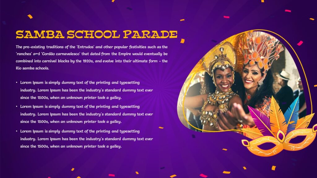 Free Rio de Janeiro Carnival Template | Free Google Slides & PPT