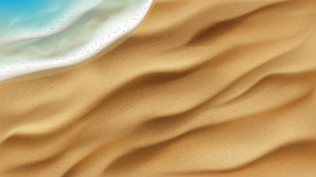 Free Sand Background Google Slides & PowerPoint Templates