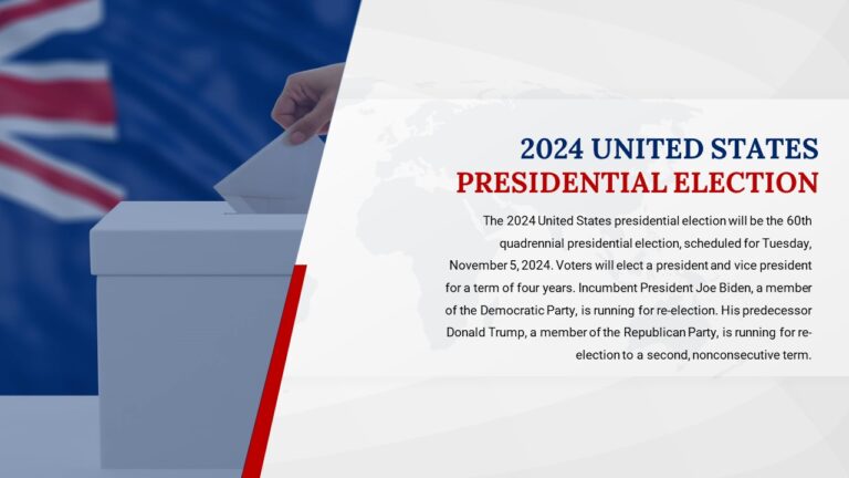 Free 2024 Us Presidential Election PPT Template & Google Slides