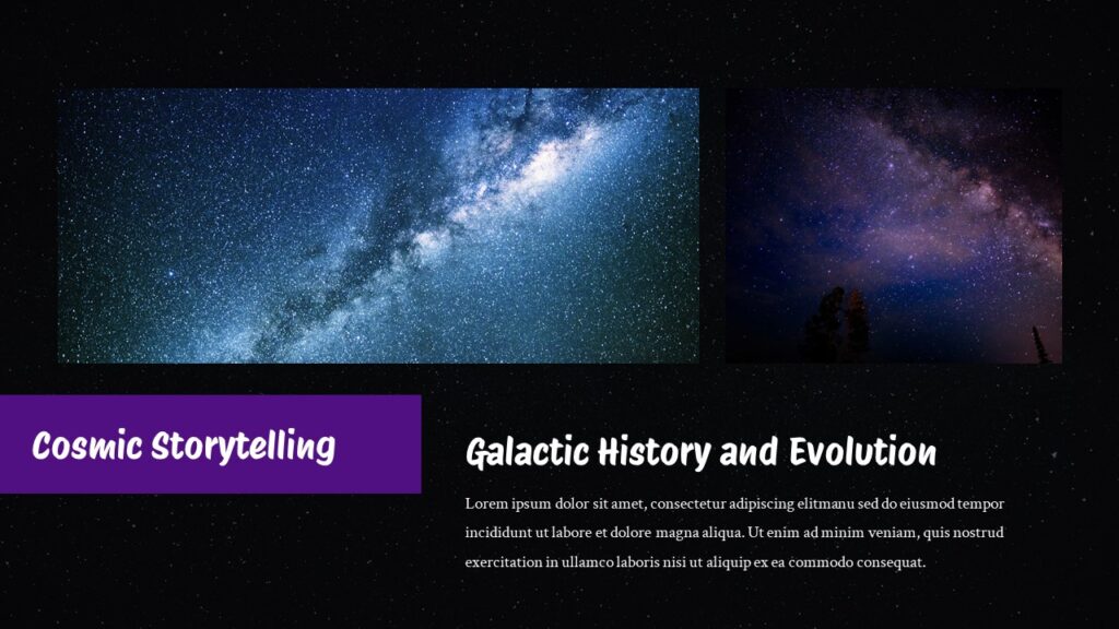 Free Milky Way Galaxy Template – PowerPoint & Google Slides