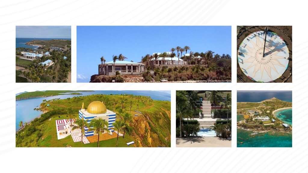 Free Epstein Island Template PowerPoint and Google Slides