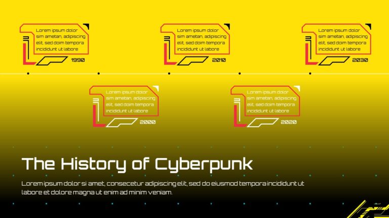 Free Cyberpunk Google Slides & PowerPoint Templates